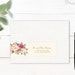 Ivory Wedding Wrap Around Address Labels, Address Labels Template ...