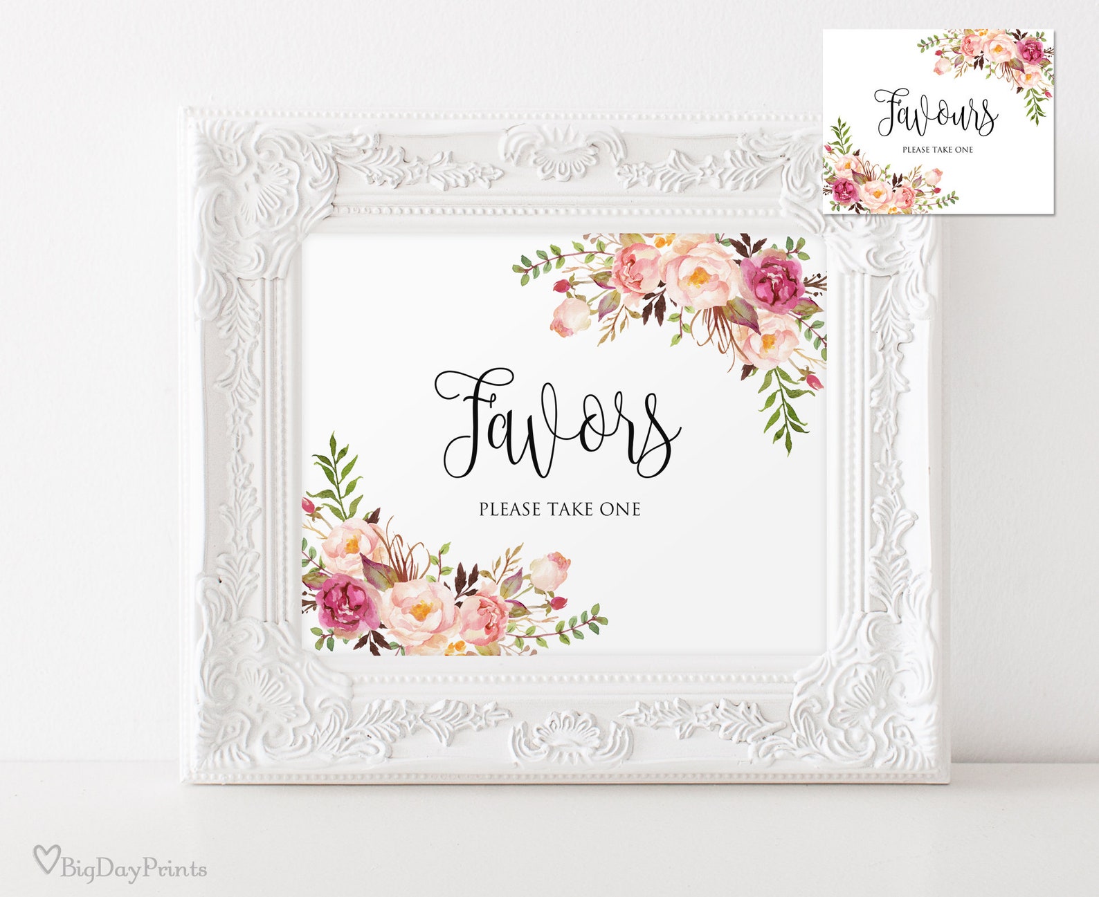 Favor Sign Wedding Favor Sign Wedding Favors Sign Printable - Etsy