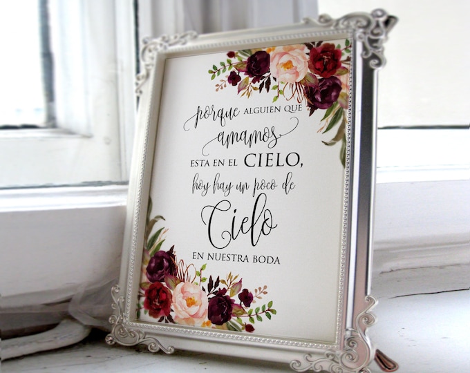 Sabemos Que Hoy Estarian Aquí Si El Cielo No Estuviera Tan Lejos ...