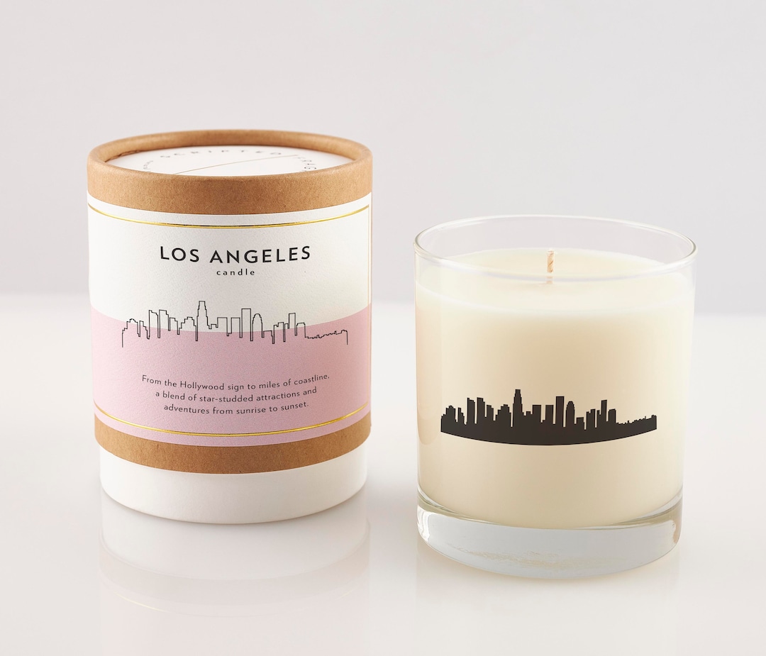 Los Angeles Candle Los Angeles Gift California Home Los Angeles Scented ...