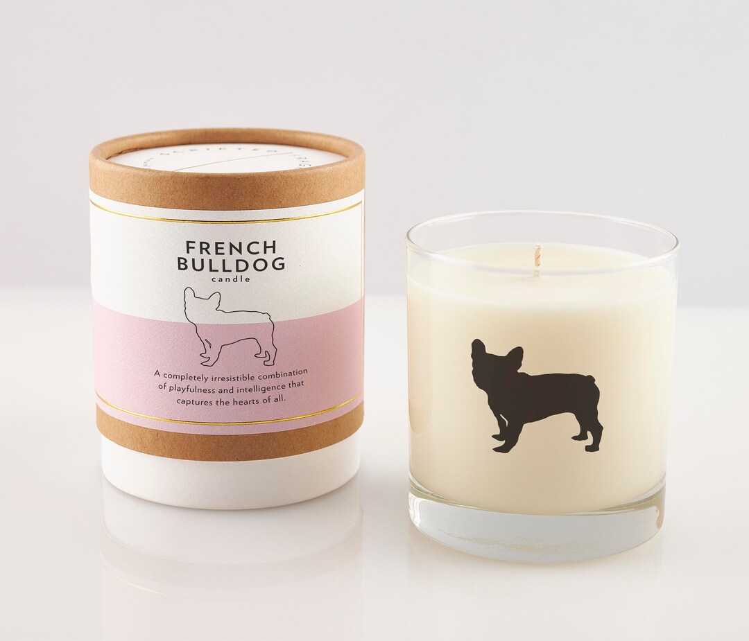 French Bulldog Candle | French Bulldog Gift | Personalized Pet ...