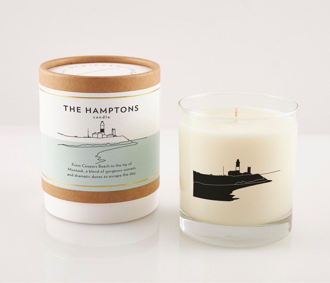 The Hamptons Candle Hamptons Gift Long Island New York Hostess Gift ...