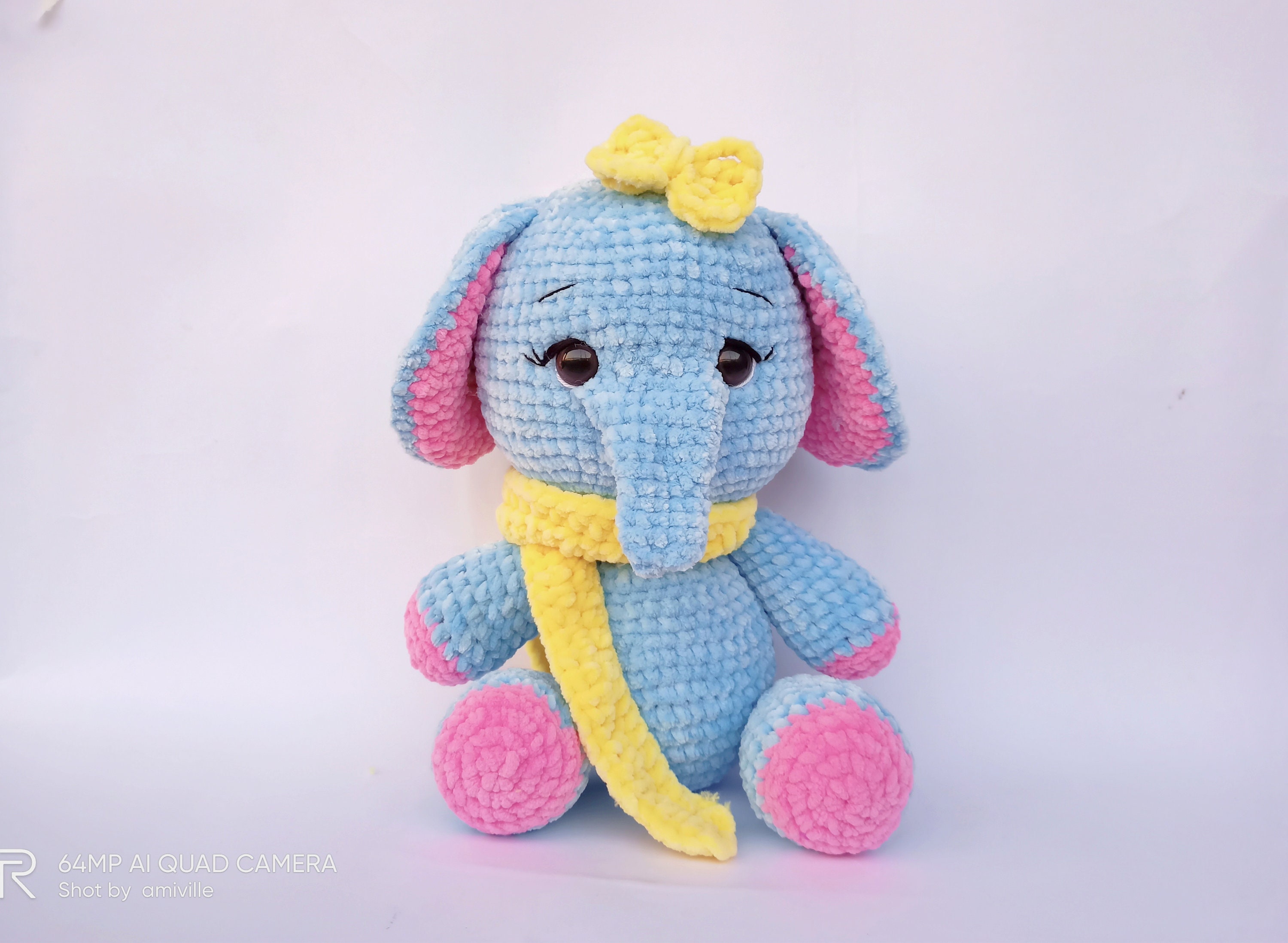 Free Crochet Elephant Tutorial Amigurumi Elephant Video | Etsy