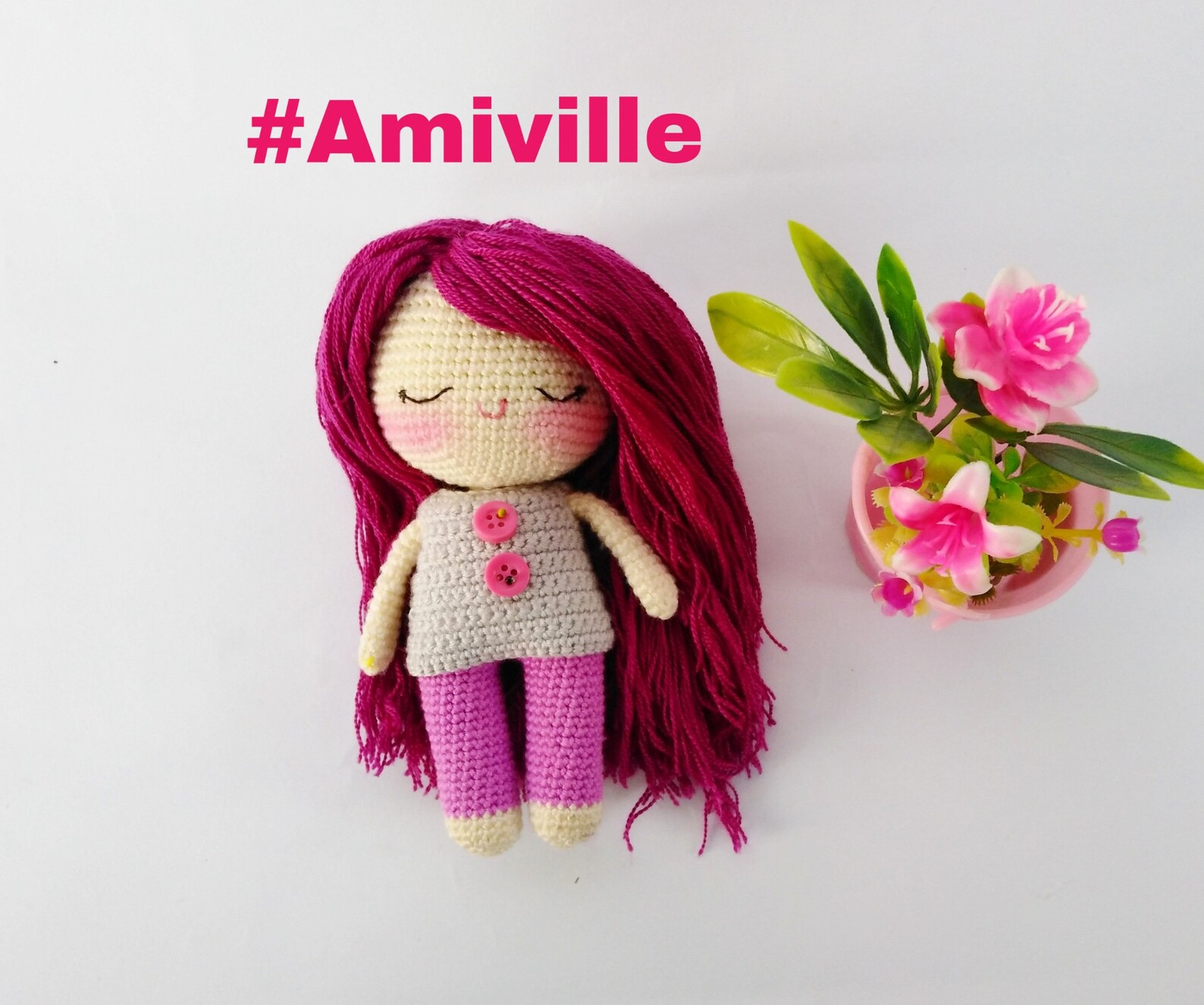 Crochet Doll Tutorial / Amigurumi Momo Doll Pattern by - Etsy