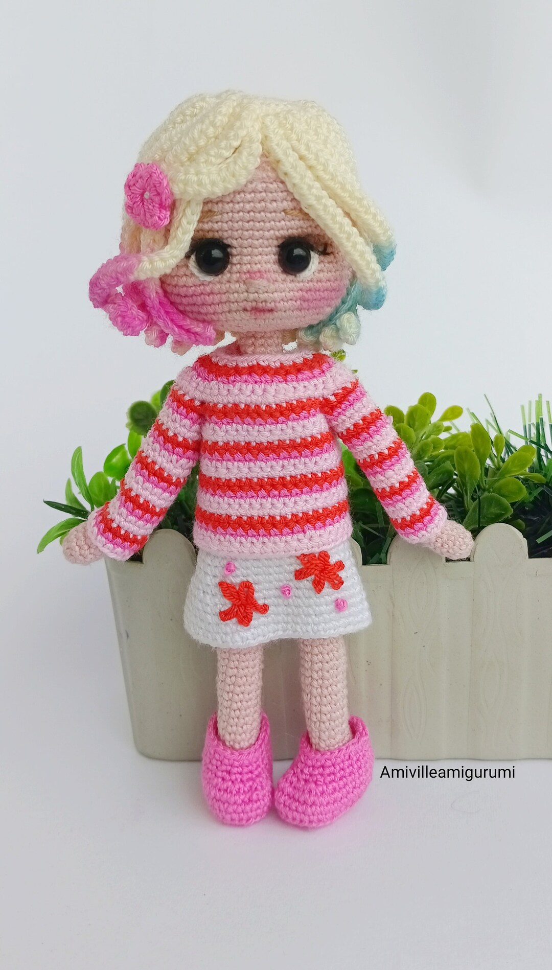 Crochet Doll Tutorial/amigurumi Doll Pattern/crochet Amigurumi Cute ...