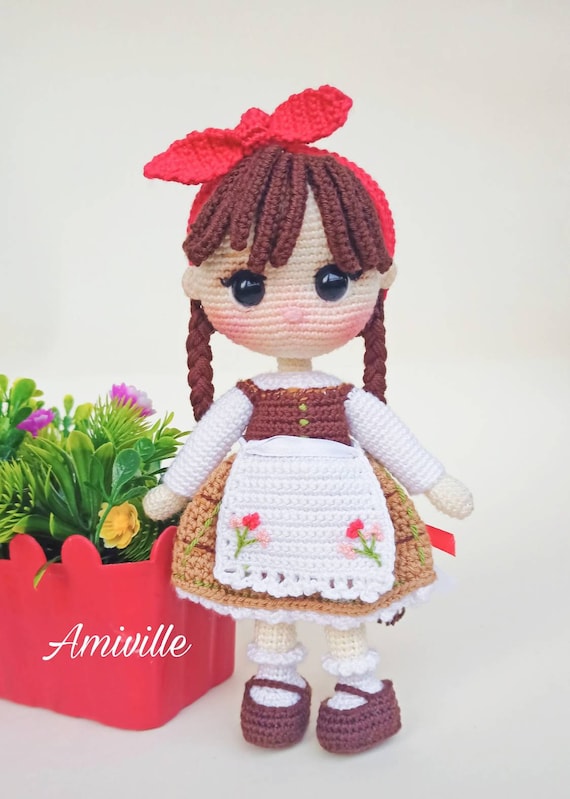 Crochet Doll Tutorial / Amigurumi Doll PATTERN / English and - Etsy