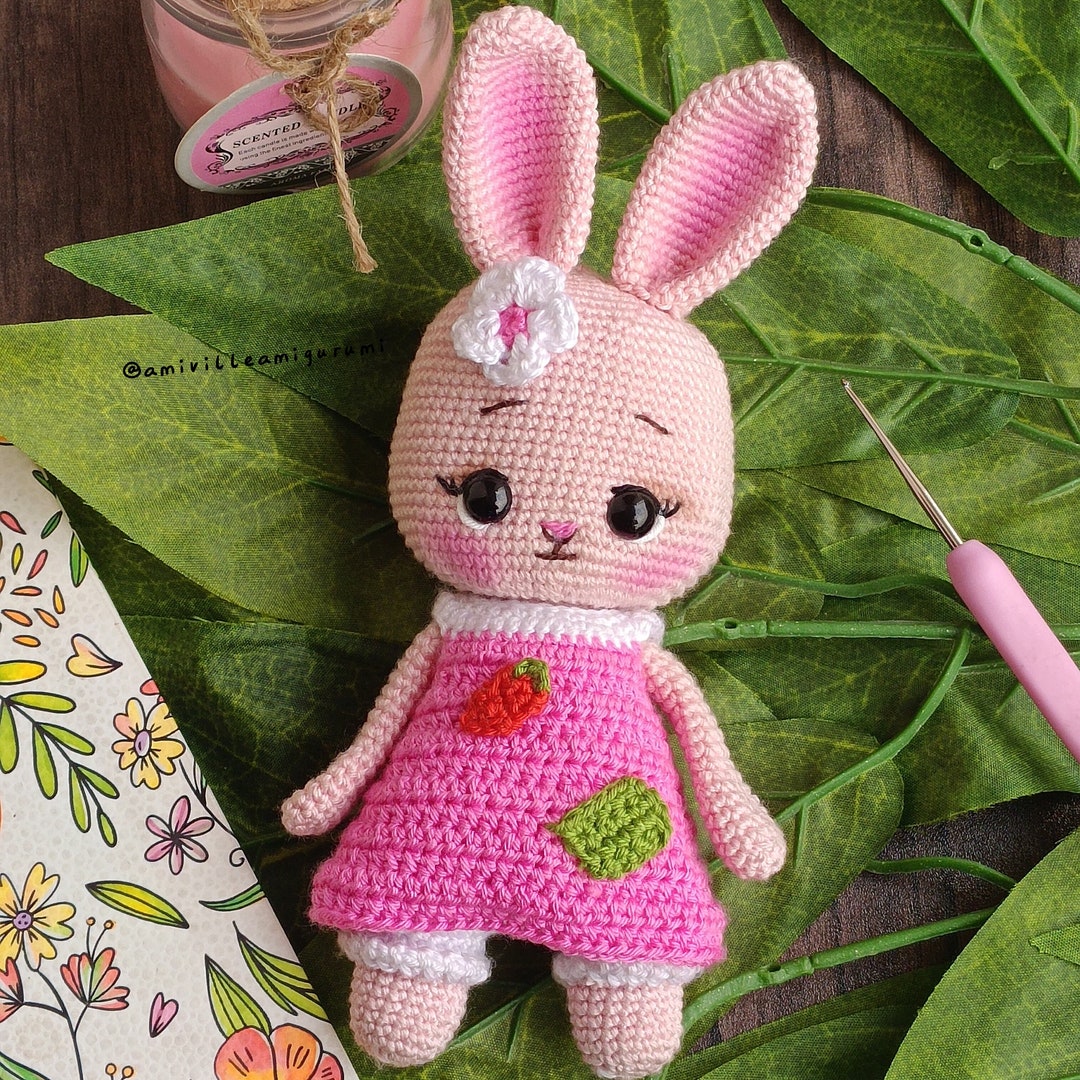 Easter Crochet Bunny Tutorial/ Bunny Amigurumi Pattern/ Crochet Toy ...