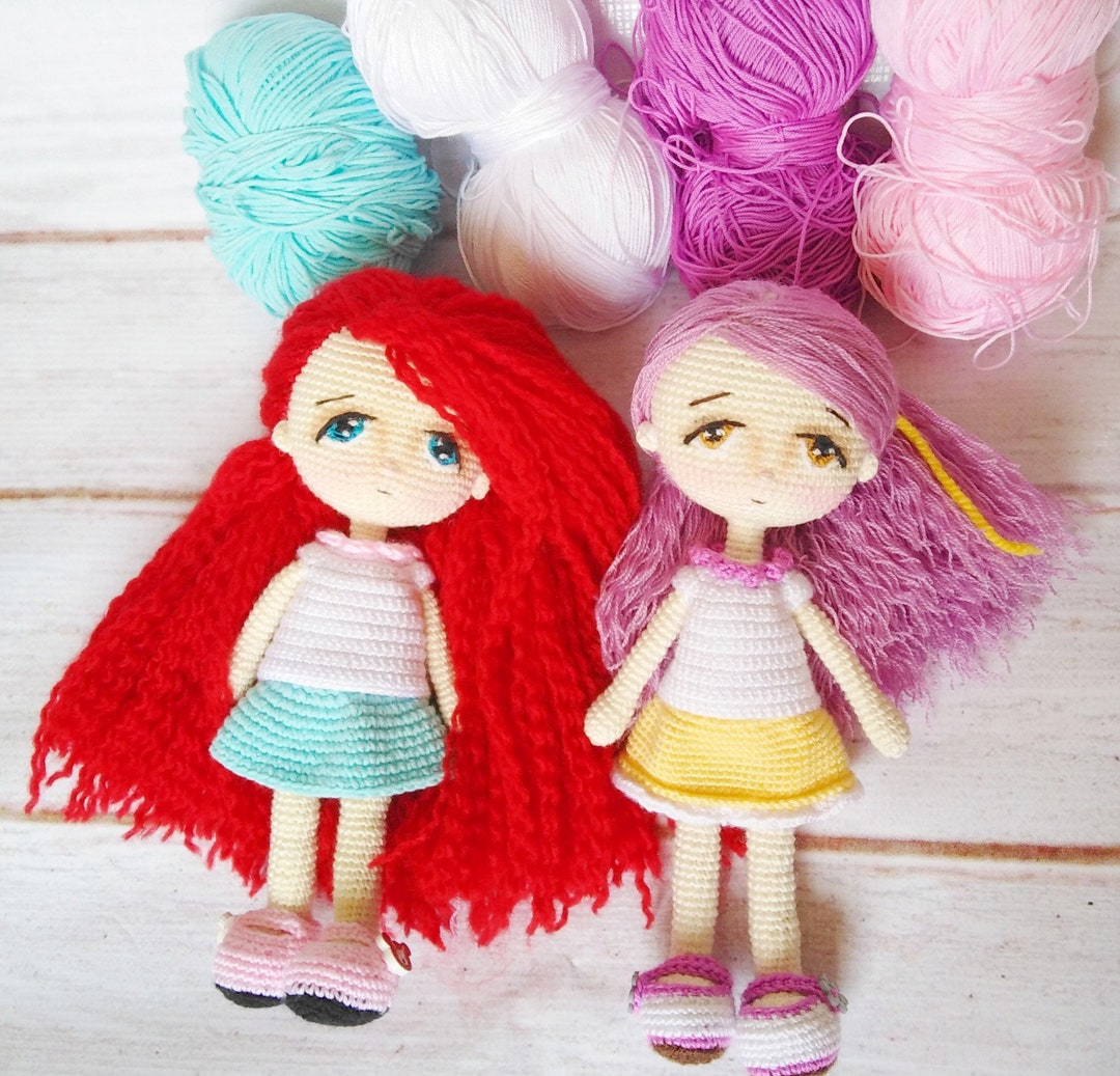 Crochet Doll Tutorial, Amigurumi Doll Pattern ,penelope Doll by ...