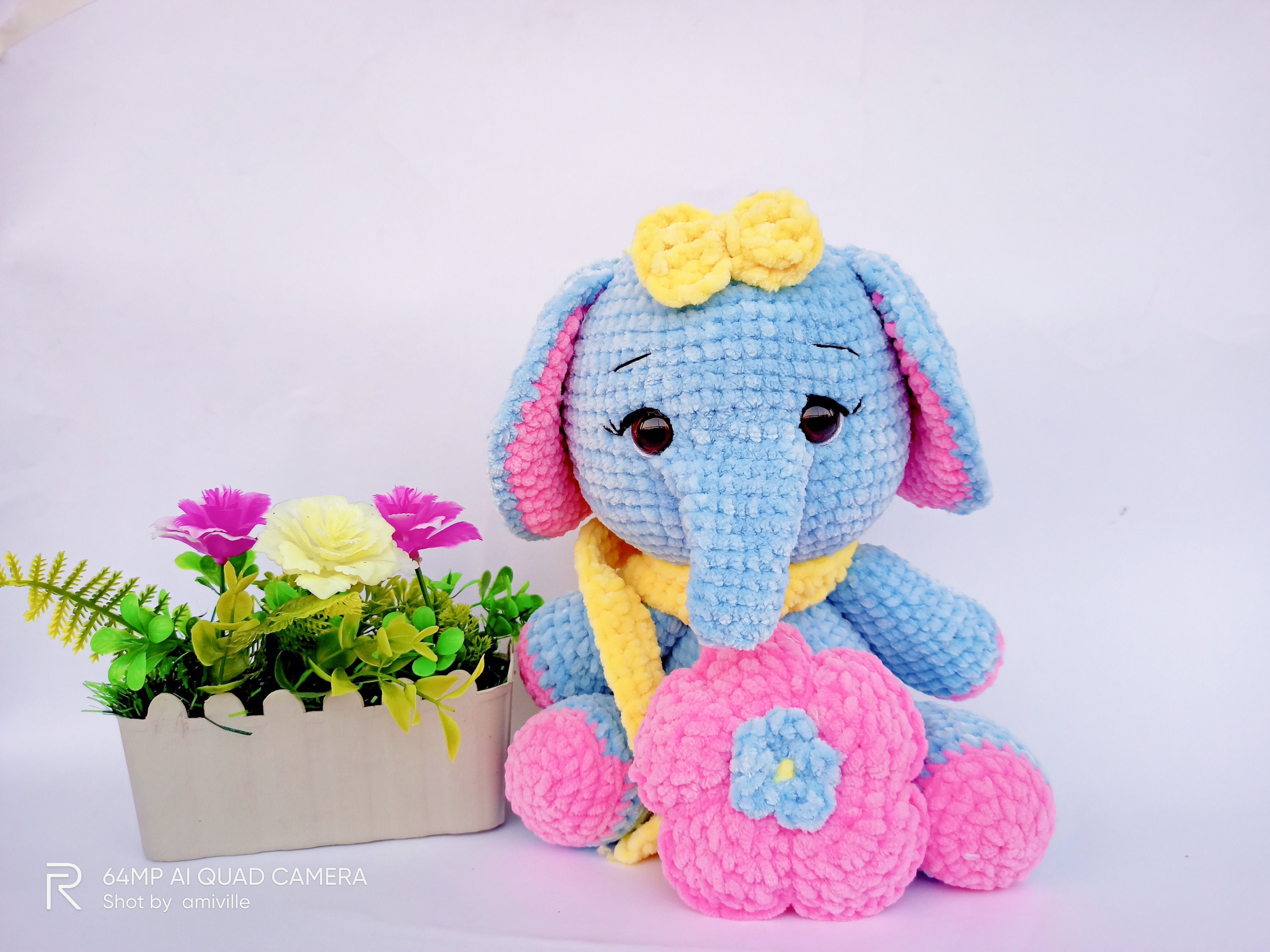 Free Crochet Elephant Tutorial Amigurumi Elephant Video | Etsy