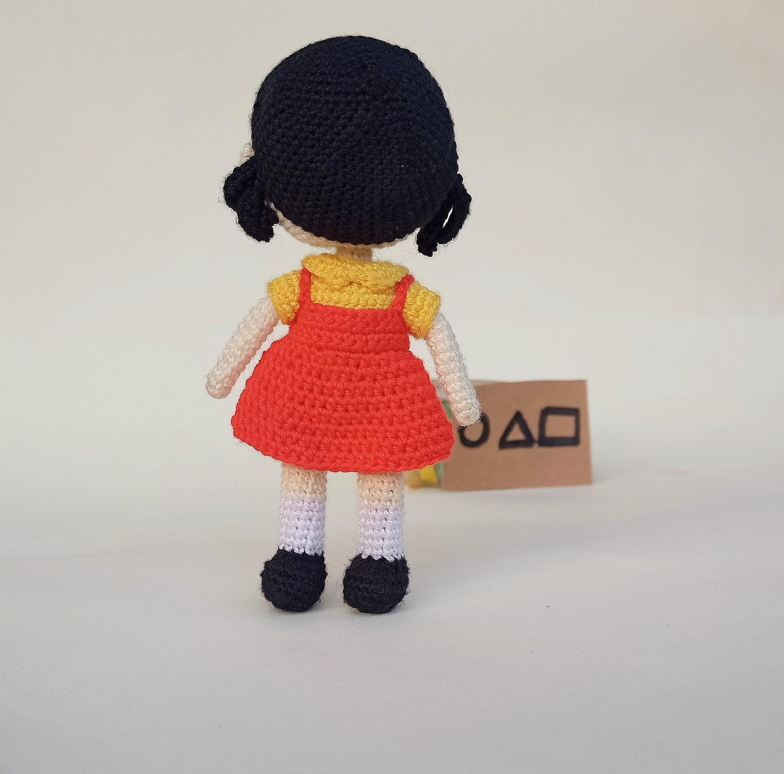 Squid Game Doll Amigurumi / Crochet Doll With Movable Head - Etsy