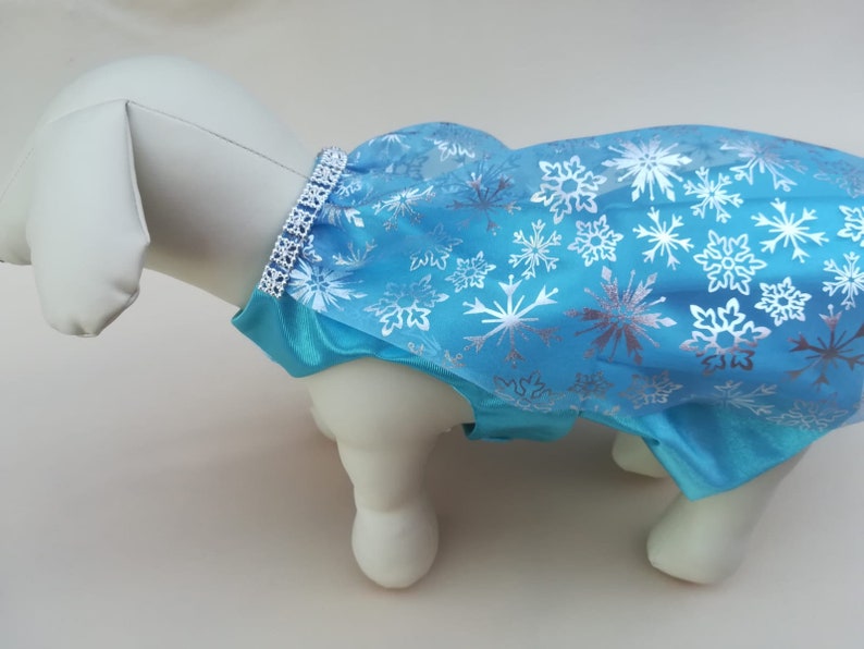 Elsa Dog Costume Elsa Costume for Dogs Frozen Dog Costume - Etsy Canada