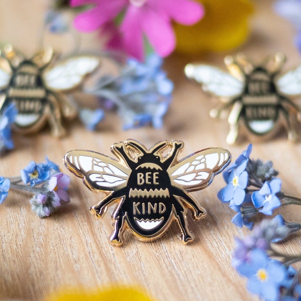 Bee Pin - Etsy