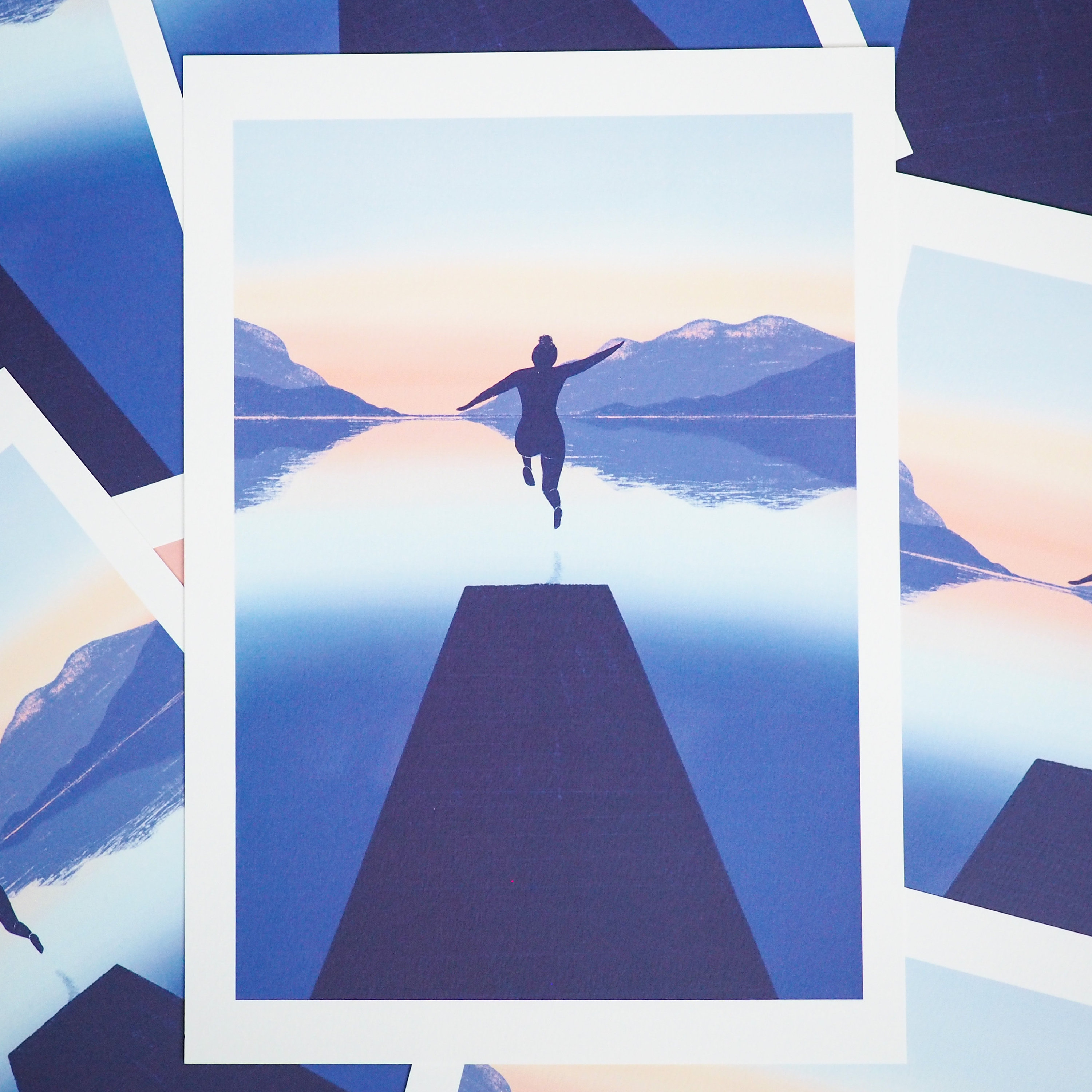 Wild Swimming Print Wild Swimming Art Wild Swimming Gift - Etsy