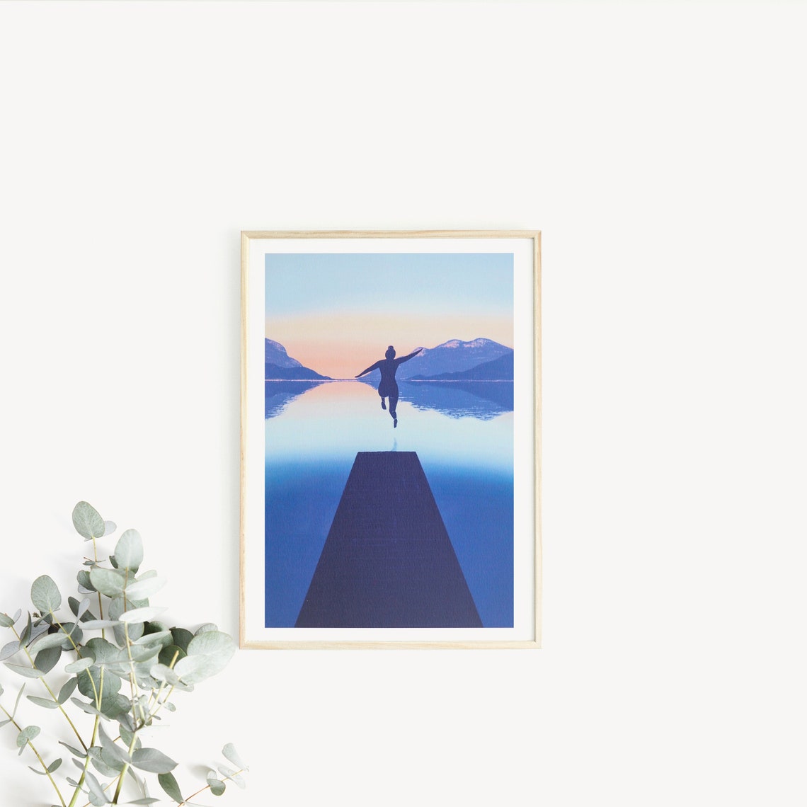 Wild Swimming Print Wild Swimming Art Wild Swimming Gift - Etsy