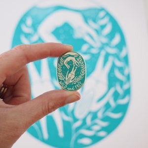 Wild Swimming Pin, Wild Swimmer Pin, Wild Swimming Gift, Skinny Dip Pin ...