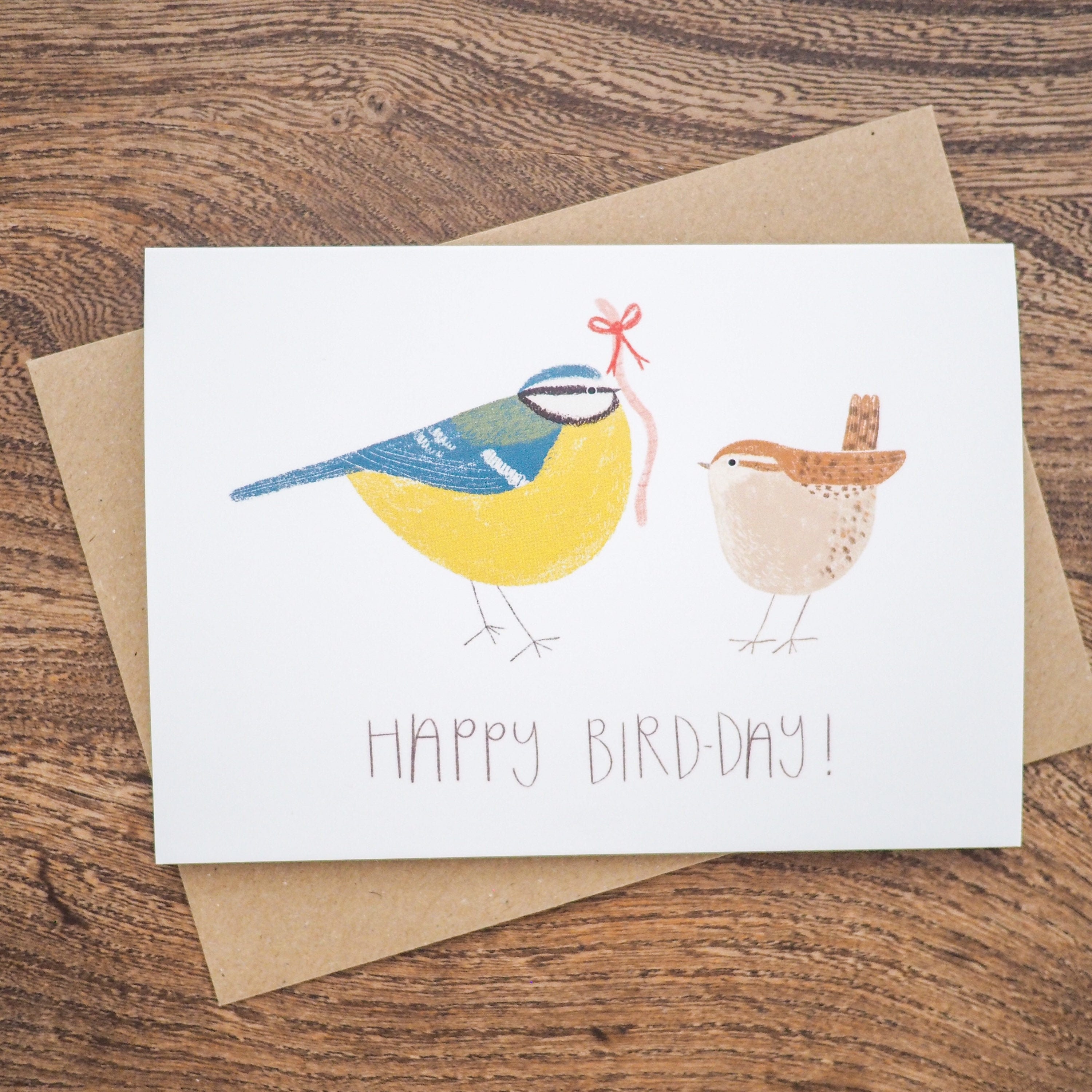 Bird Card Happy Bird Card Happy Bird-day British Bird Lover - Etsy UK