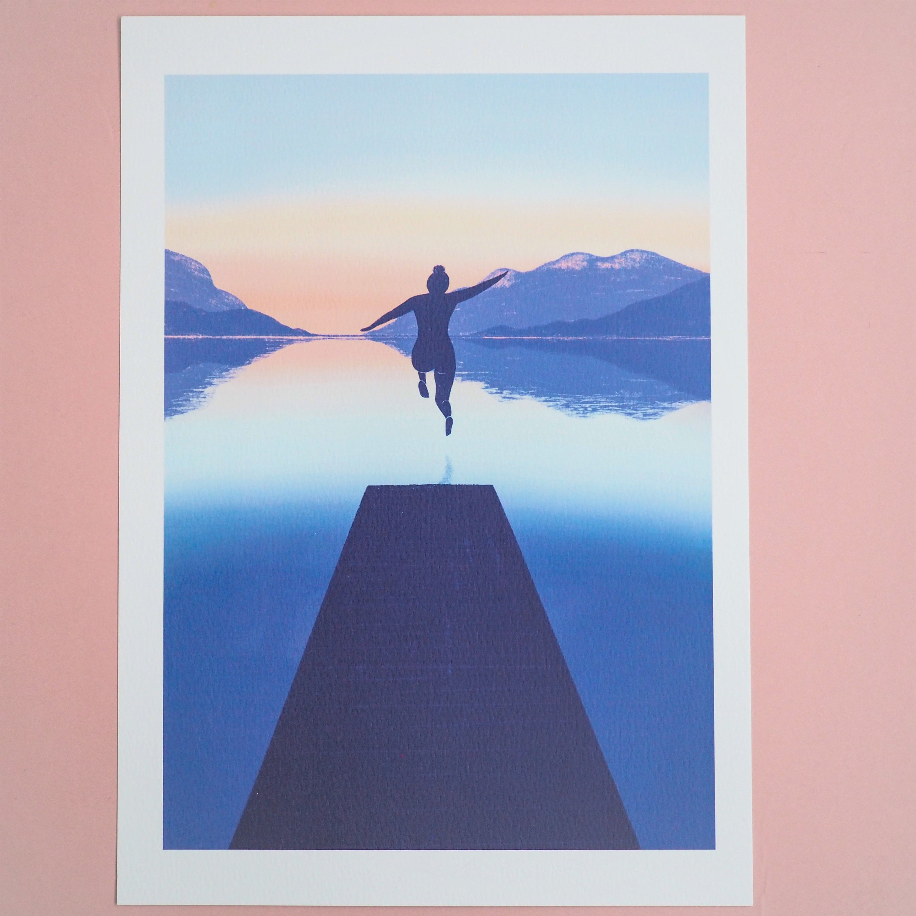 Wild Swimming Print Wild Swimming Art Wild Swimming Gift - Etsy