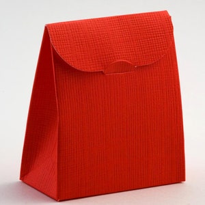 Silk Red Favour Boxes Range Luxury DIY Wedding Party Gift Valentines ...
