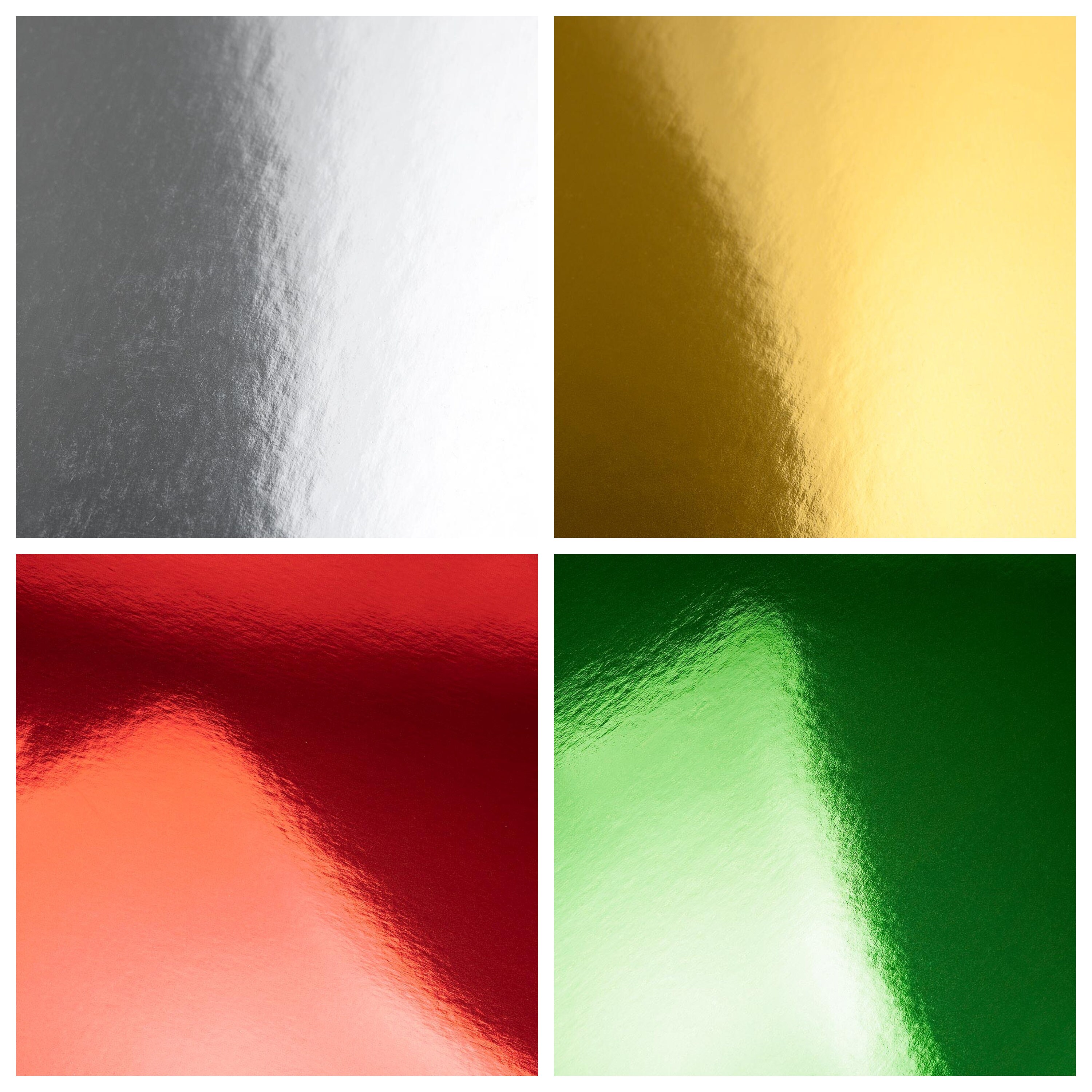 A4 Mirror Card Coloured Premium Quality 250gsm Crafts Shiny | Etsy