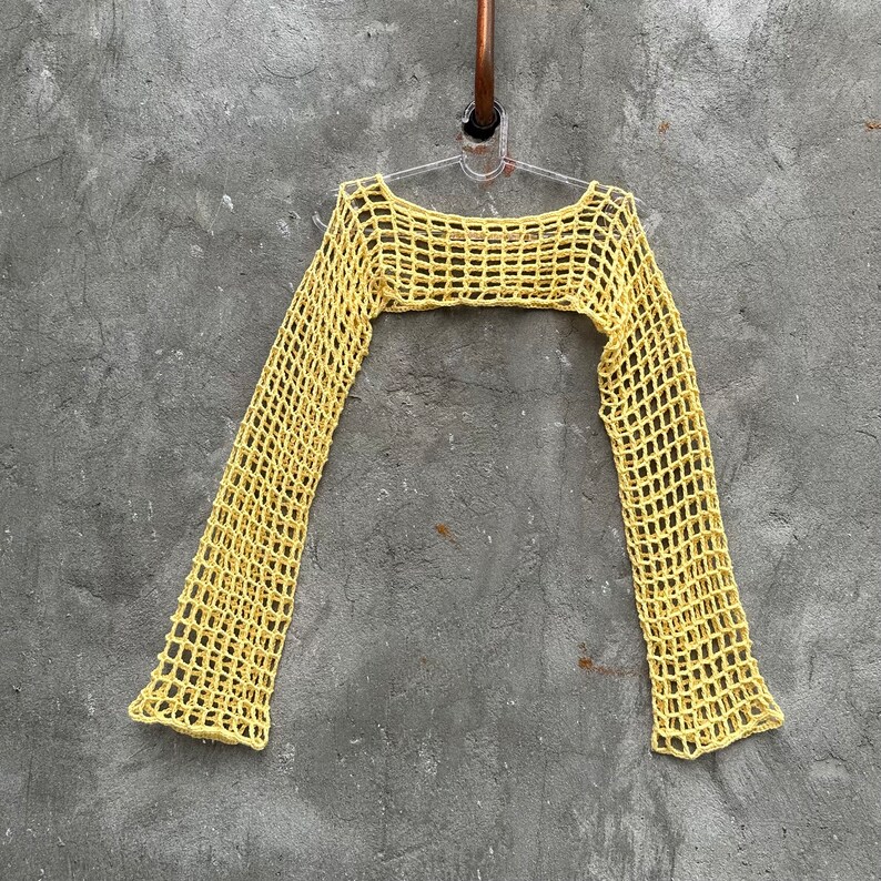 Fishnet Top Pattern for Women Easy Crochet Crop Top Written Tutorial ...