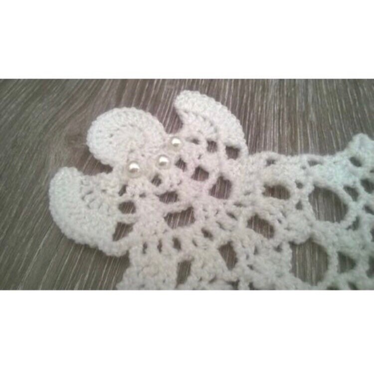 Angel Ornament Crochet Pattern Christmas Angel Applique Pattern Crochet ...