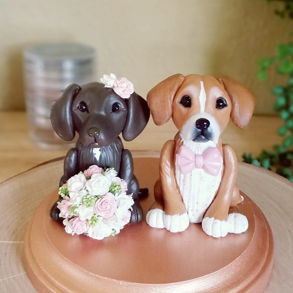 Dogs Cake Topper - Etsy