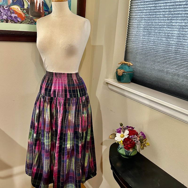 Madras Plaid Fabric - Etsy