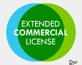 Commercial Use Extended License / for 1 Shop Item / Commercial Use for ...