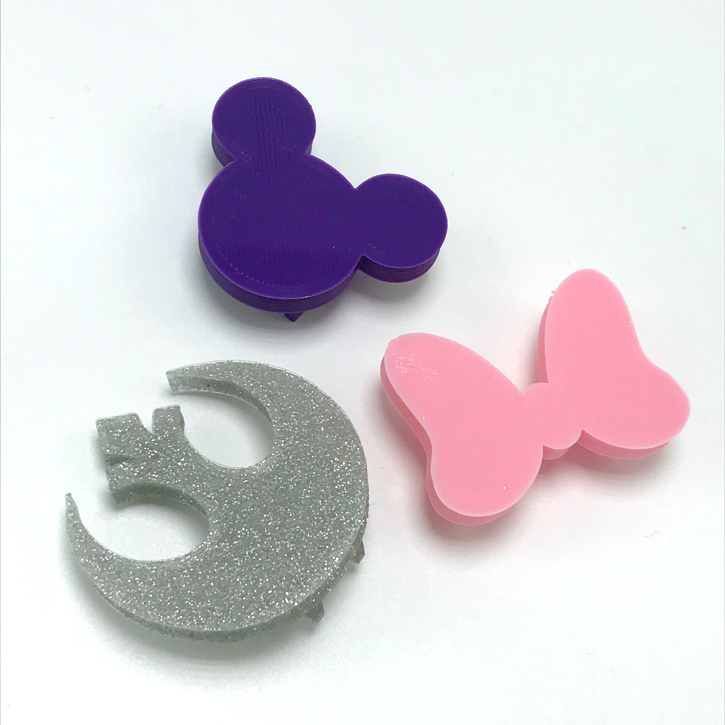 Toe Trinkets Mickey Shoe Charms Minnie Mouse Shoe Charm | Etsy