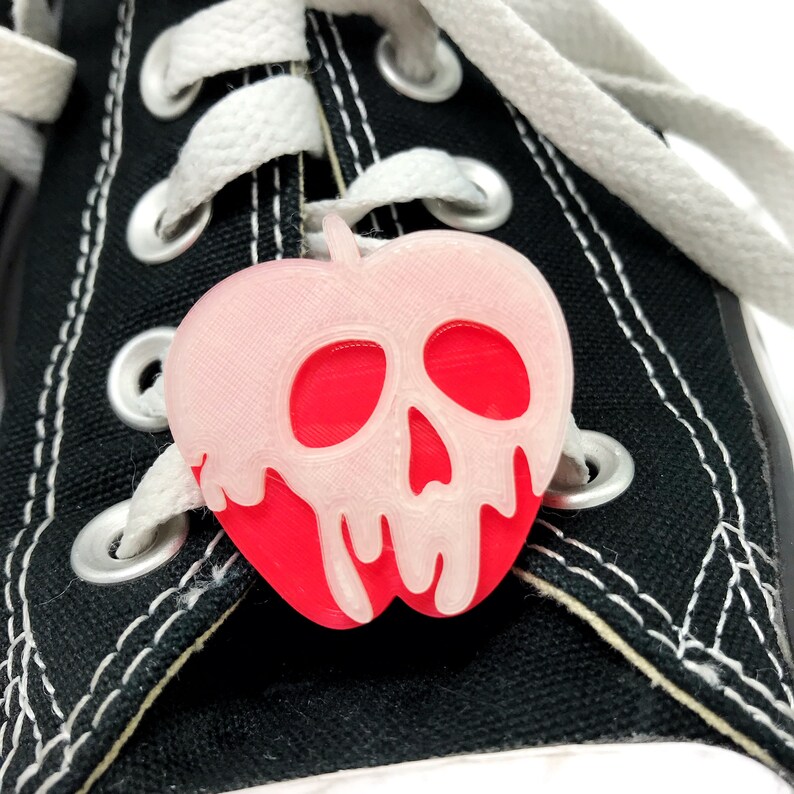 Poison Apple Toe Trinkets | Mickey Shoe Charms | Minnie Mouse Shoe ...