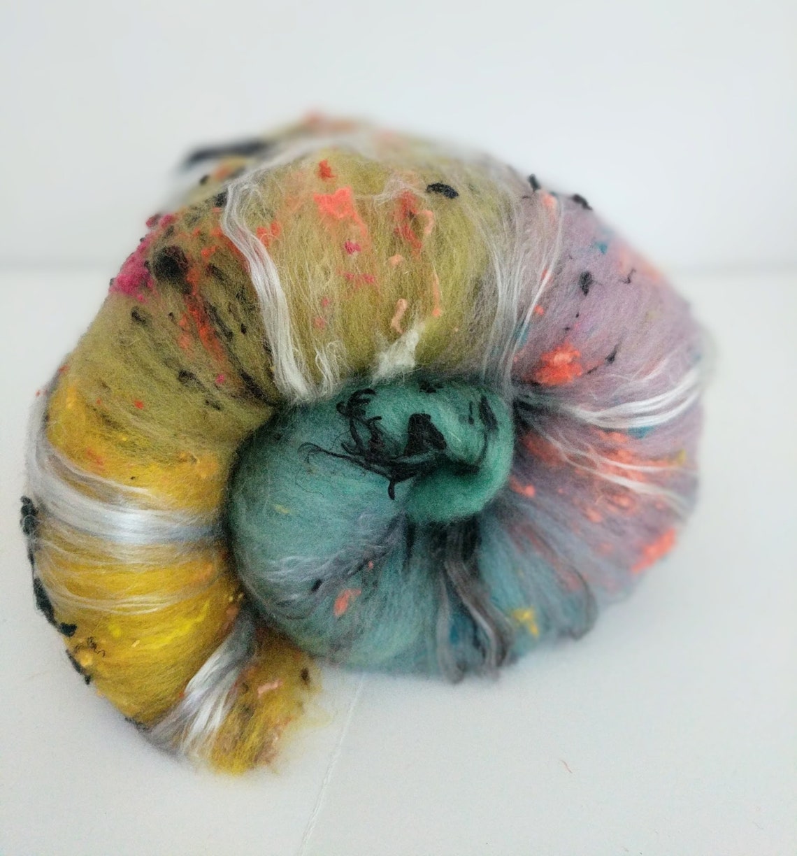 Fall Colors Art Batt Merino Batt Spinning Art Batt Art - Etsy
