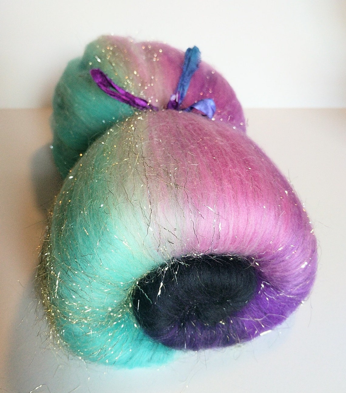 Carded Art Batt Merino Wool Spinning Art Batt Art Yarn - Etsy