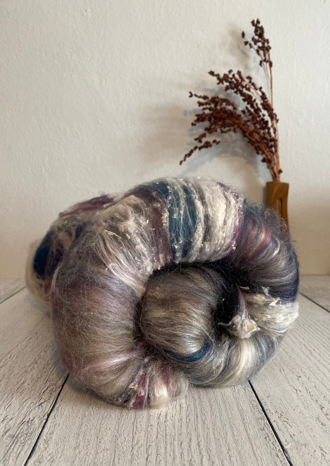 Textured Art Batt, Merino Batt, Spinning Art Batt, Art Yarn, Spinning ...