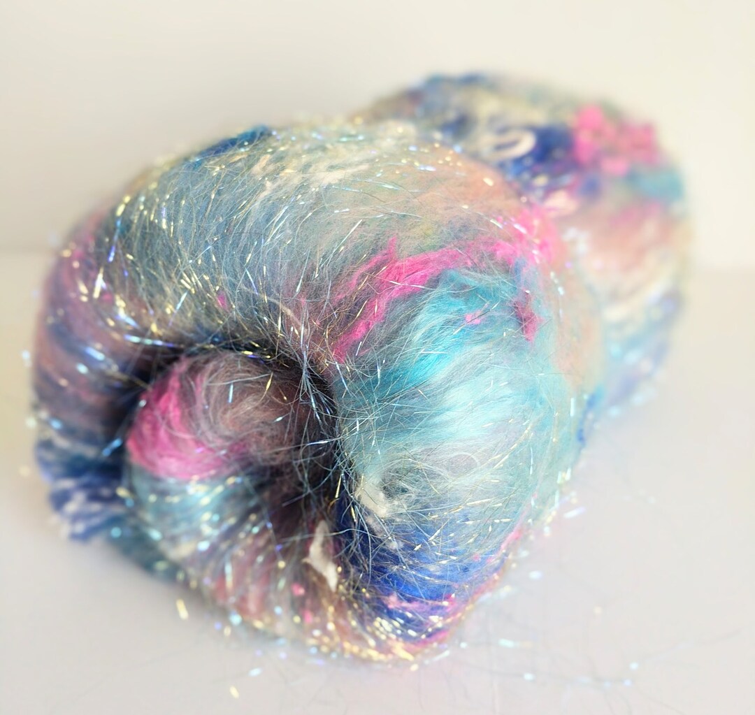 Colorful Art Batt, Merino Batt, Spinning Art Batt, Art Yarn, Spinning ...