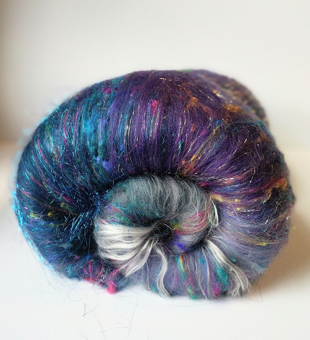 Colorful Art Batt, Merino Batt, Spinning Art Batt, Art Yarn, Spinning ...