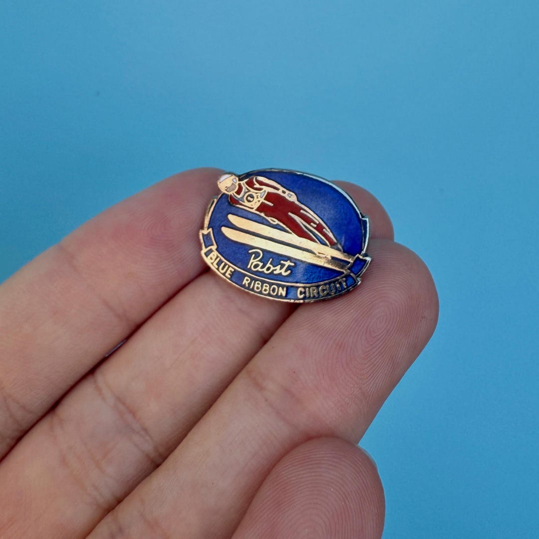 Vintage 1960s Lapel Pins: NASA, Pabst, Atom, Rooster & Angel - Etsy