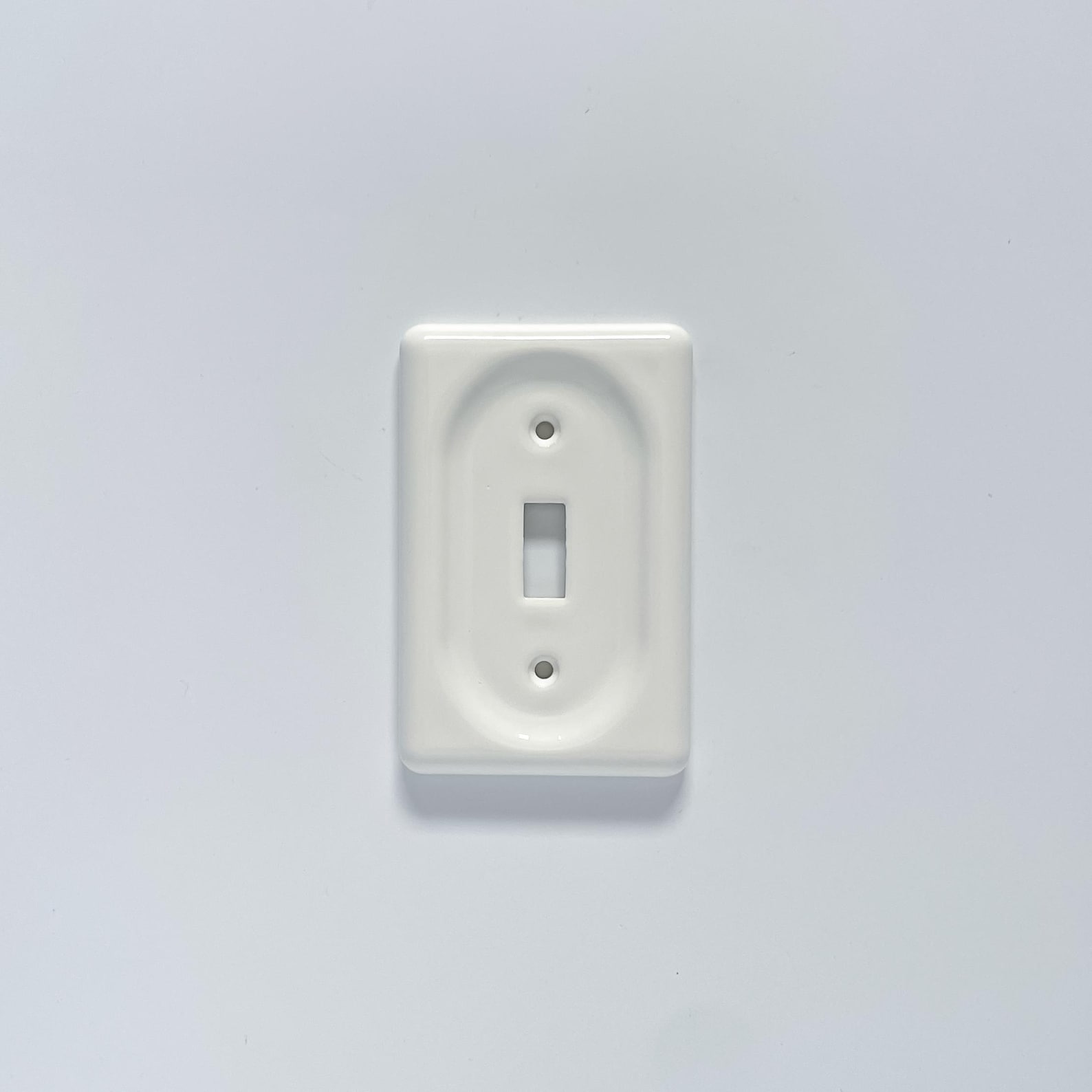 Vintage White Ceramic Outlet Covers / Switch Plate Covers - Etsy