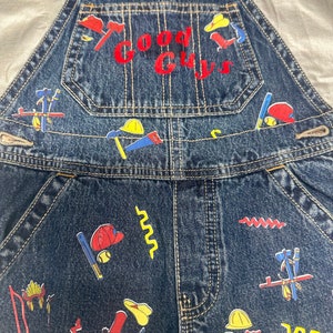 READ Chucky Good Guy Doll Costume Heat Transfers for Overalls 3 Sheets ...