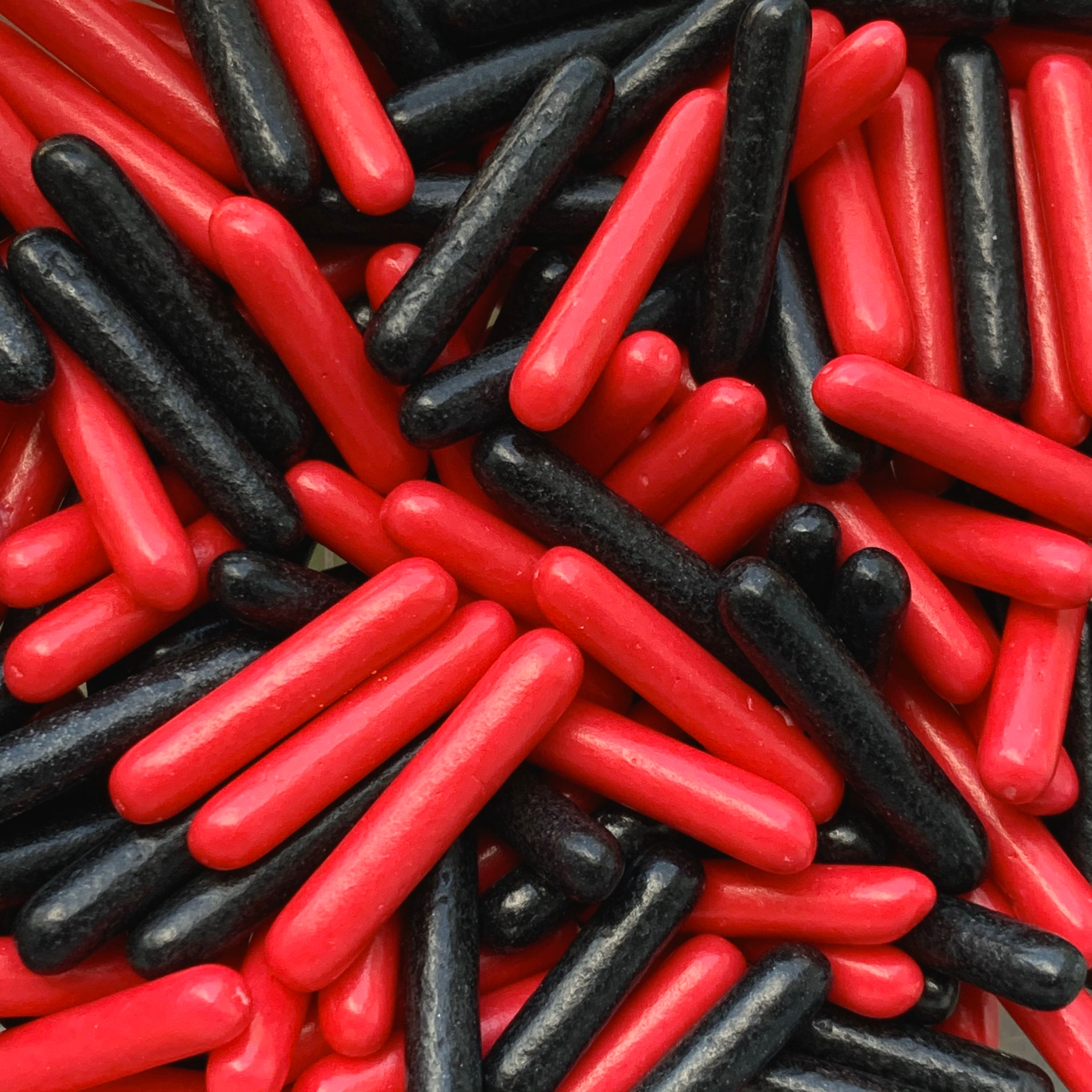 Metallic Macaroni Rods Mixes Hot Pink Black Gold Silver | Etsy