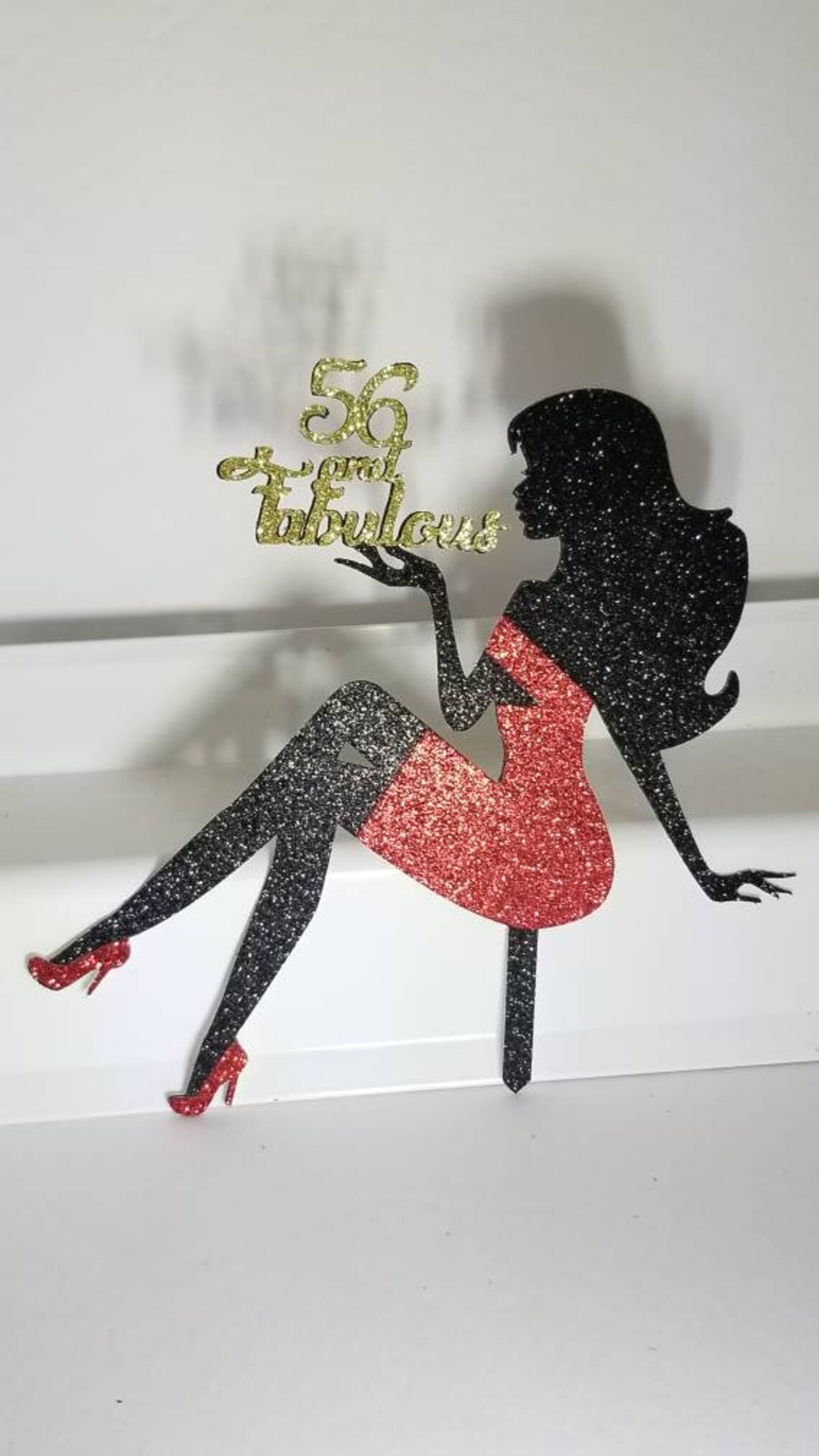 Sitting Girl Cake Topper Custom Made | Etsy