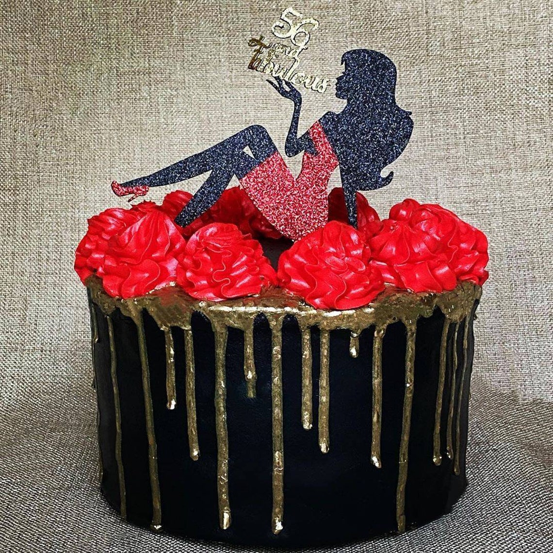 Sitting Girl Cake Topper Custom Made | Etsy