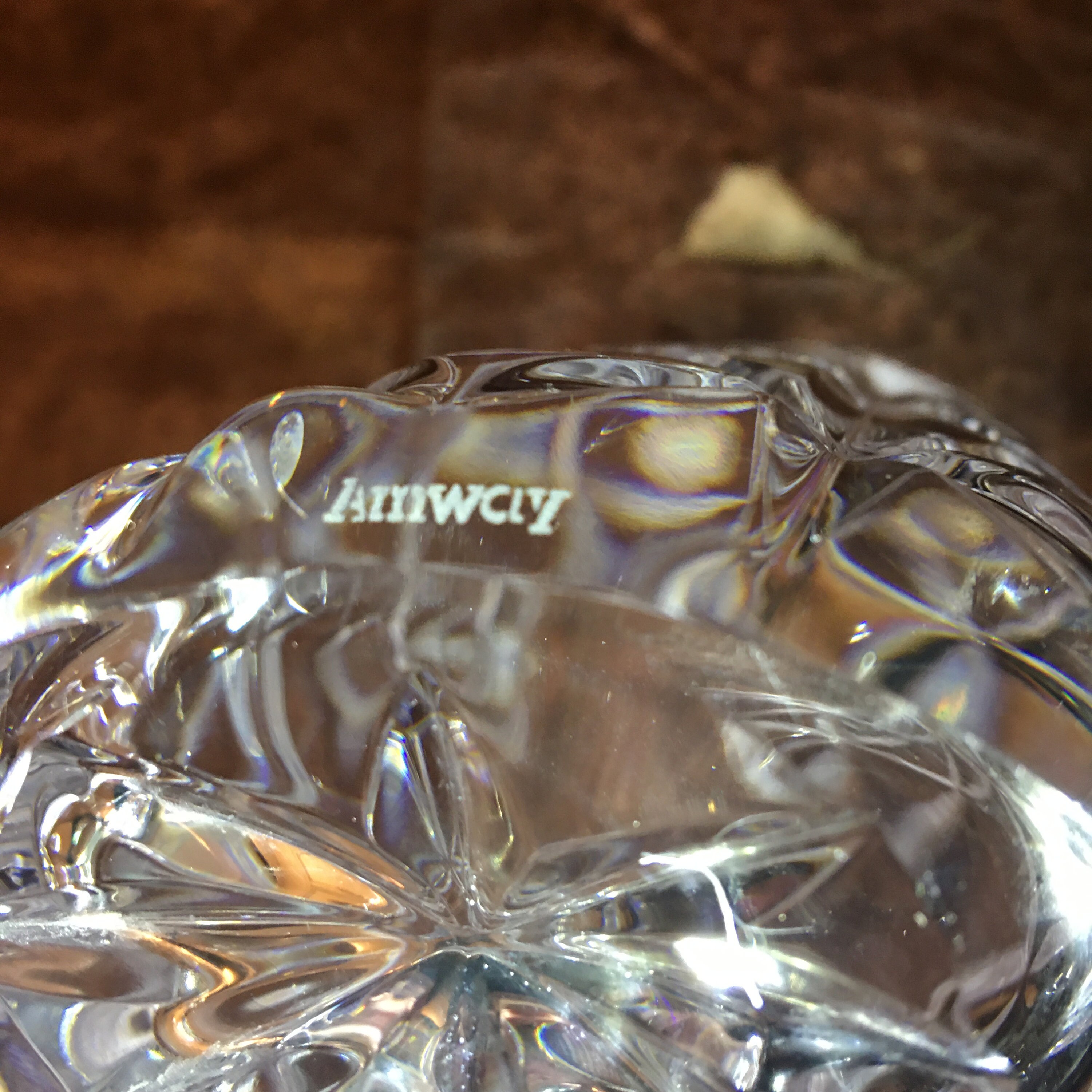 Marquis by Waterford Crystal Cut Amway Diamond Pattern Heavy - Etsy