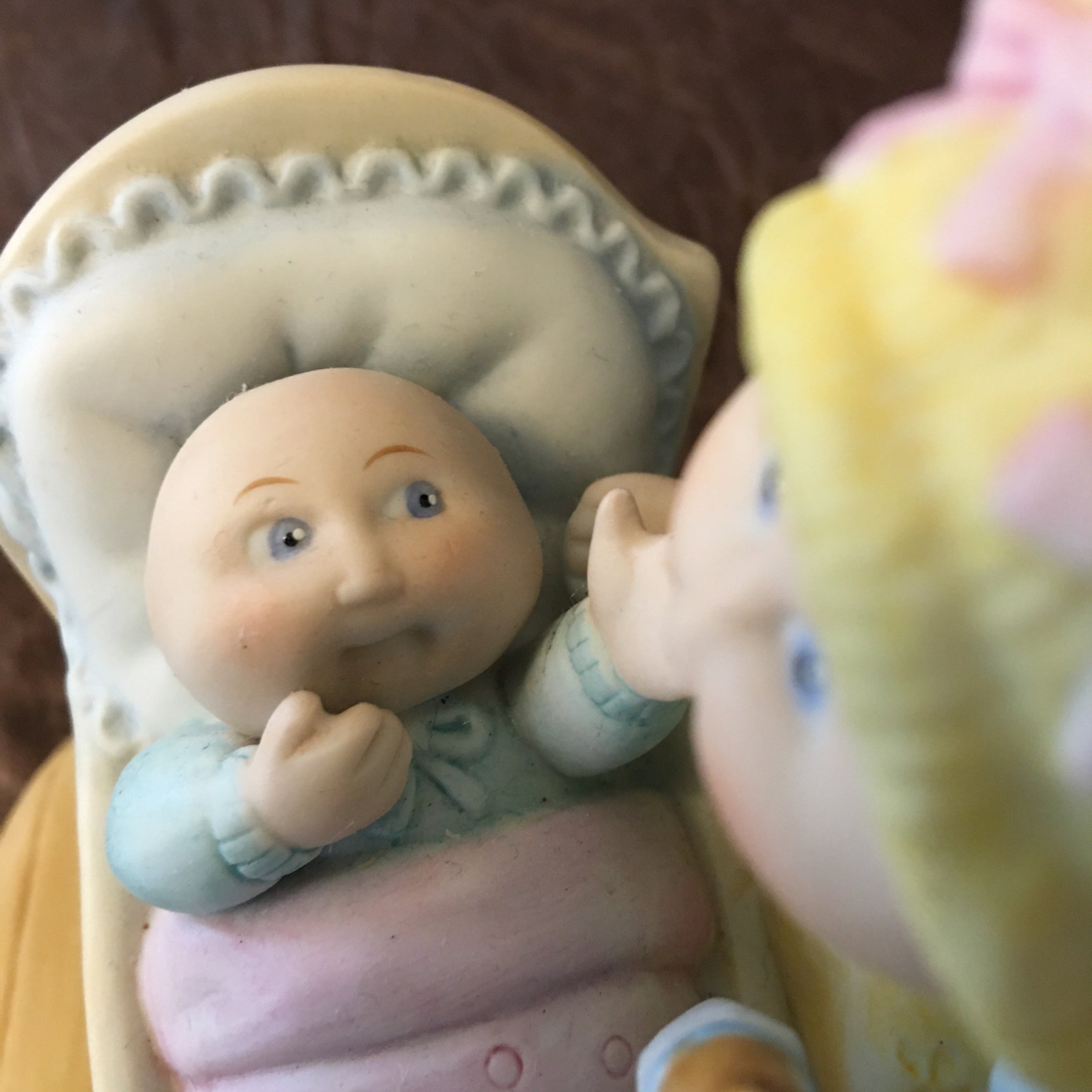 Vintage Cabbage Patch Kids Ceramic Figurine. Bisque Porcelain - Etsy