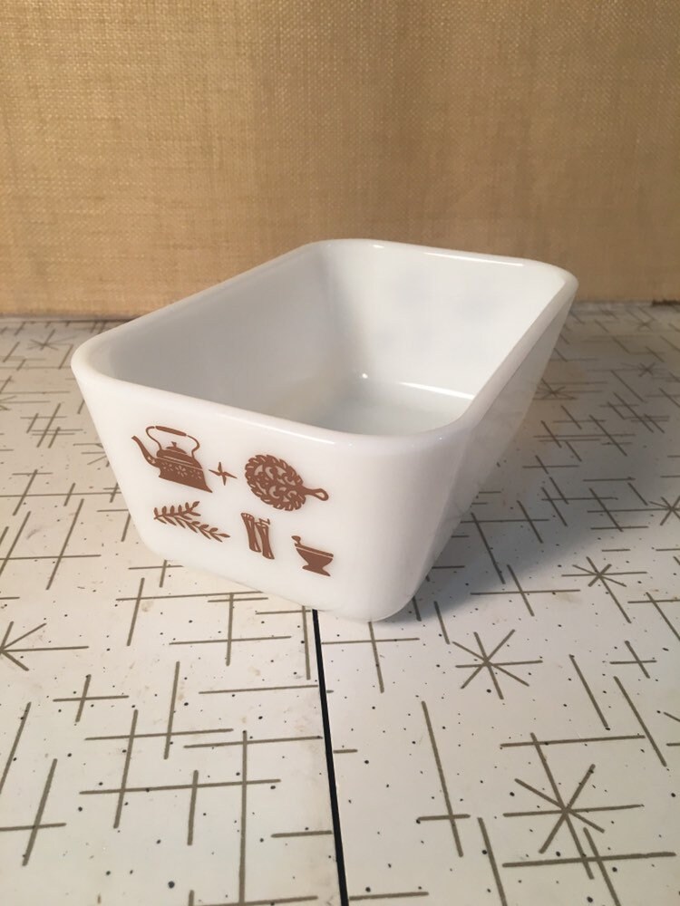 Pyrex 502 Early American, Pyrex, Refrigerator Dish, Brown Pyrex - Etsy