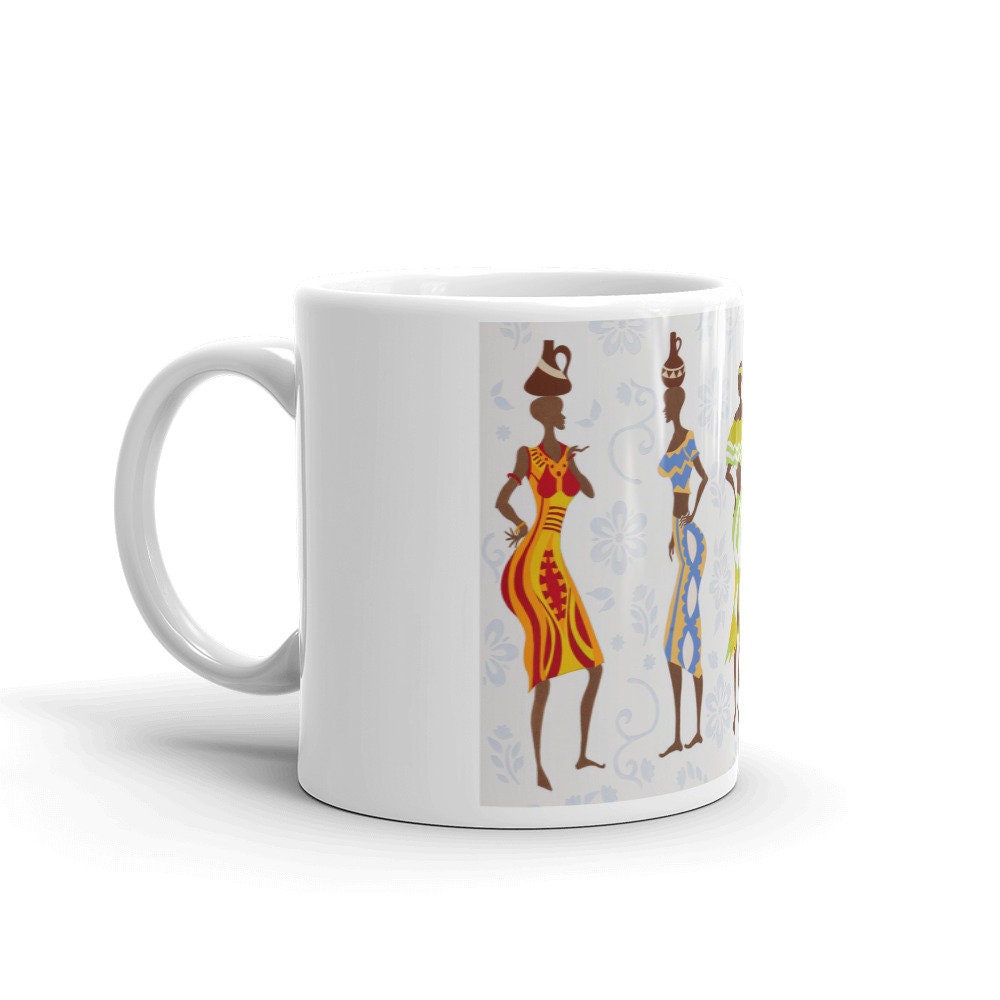 Unique Coffee Mugs Emblazoned With Indigenous Cultural African - Etsy