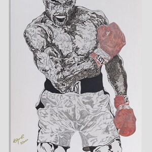Muhammad Ali Fight Stance Poster of the Greatest Boxer of All Time - Etsy