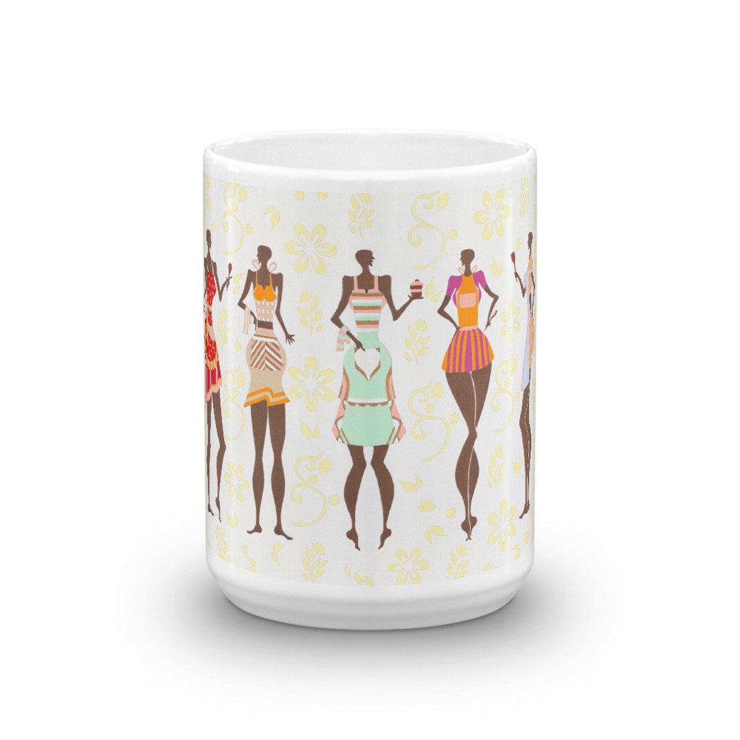 Unique Coffee Mugs Emblazoned With Indigenous Cultural African Art ...