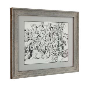 In Agony - Decorative Print, Pencil Drawing, Renaissance Art - Etsy