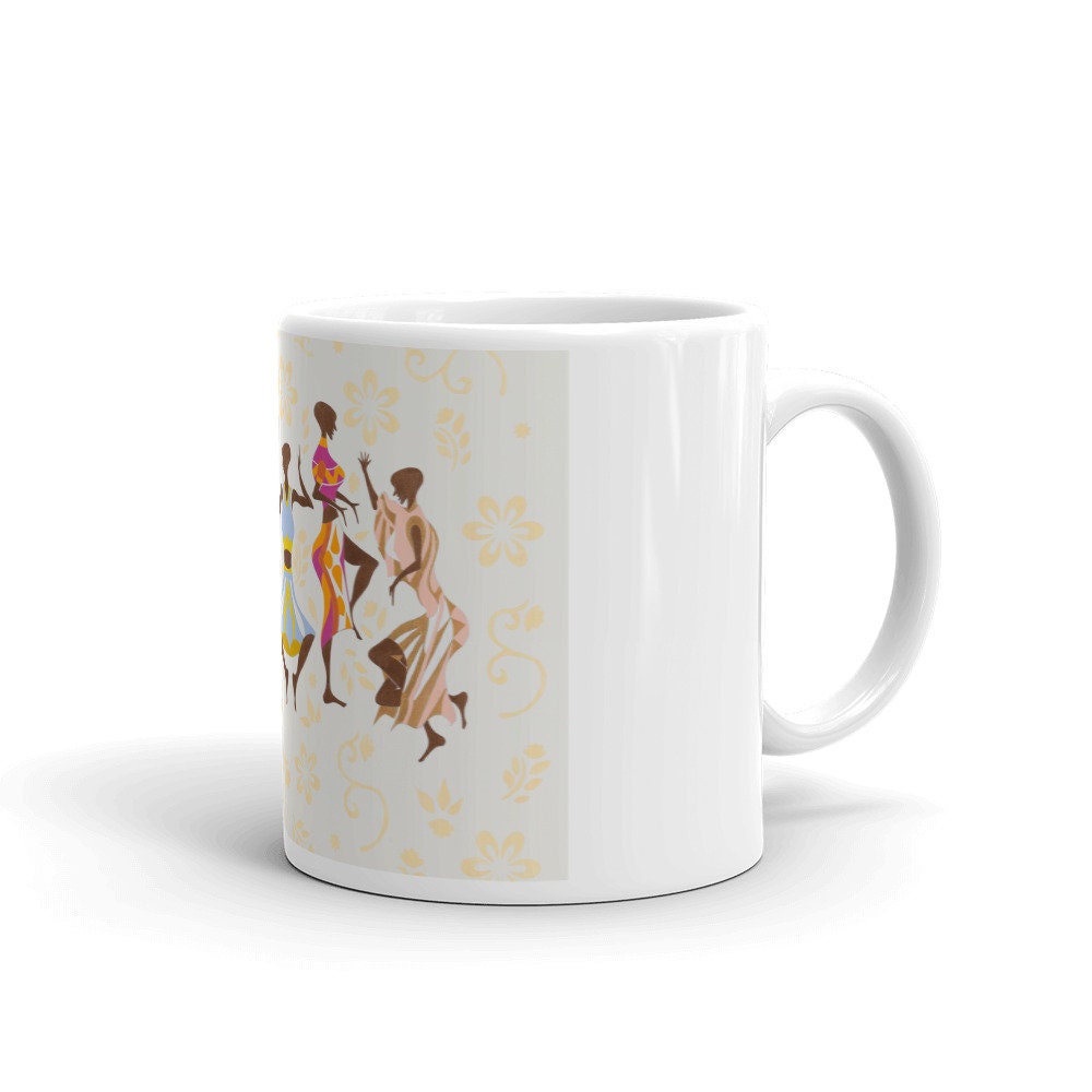 Unique Coffee Mugs Emblazoned With Indigenous Cultural African - Etsy