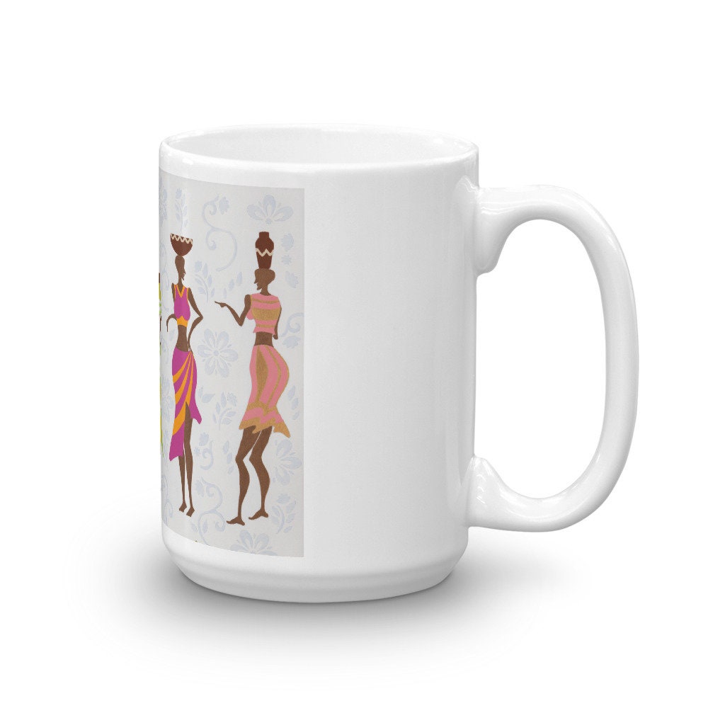 Unique Coffee Mugs Emblazoned With Indigenous Cultural African - Etsy